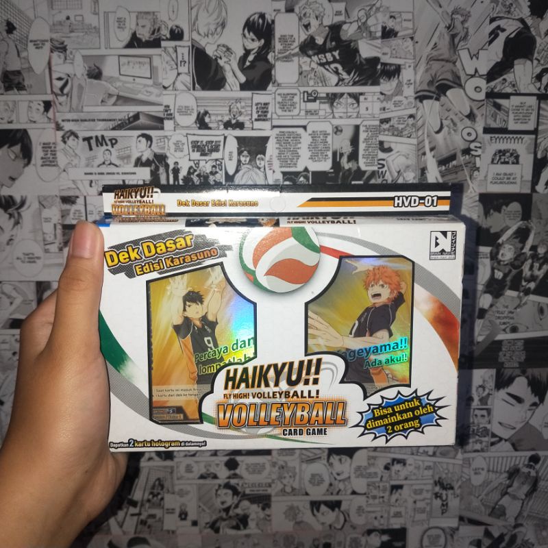 Jual Haikyuu Fly High Volleyball Card Game Haikyu!! Dek Dasar Edisi ...