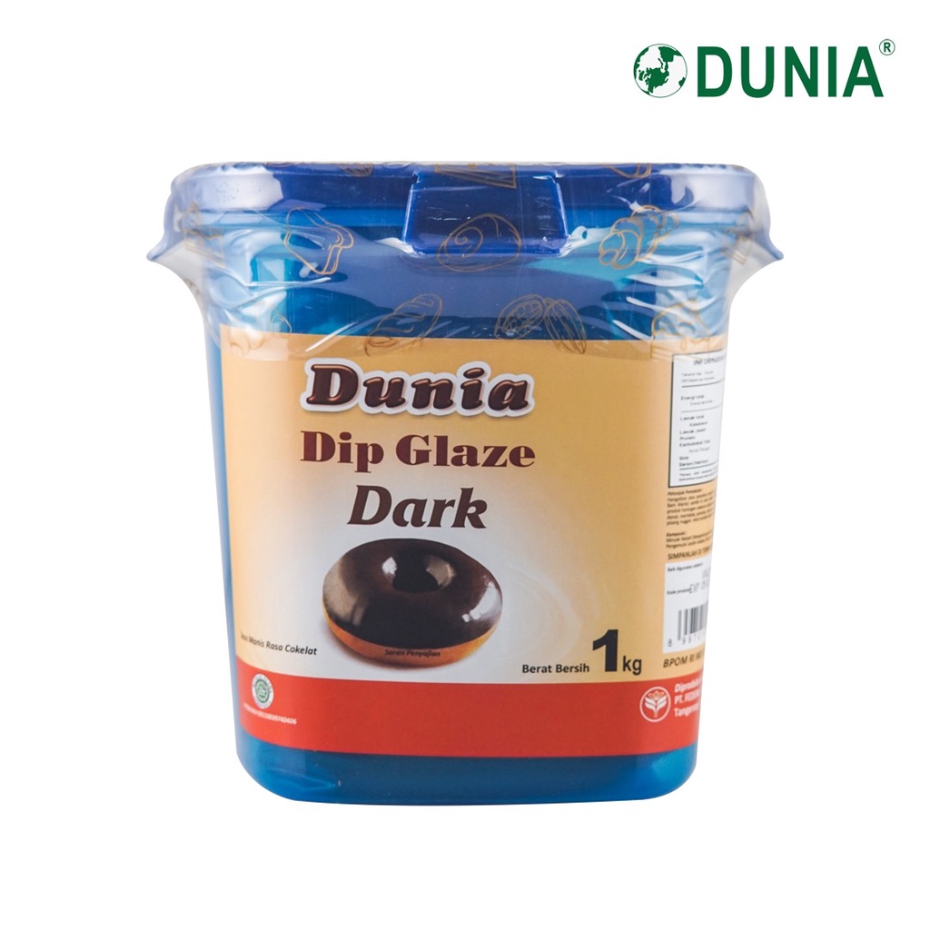 Jual Dunia Dip Glaze Dark 1kg | Shopee Indonesia