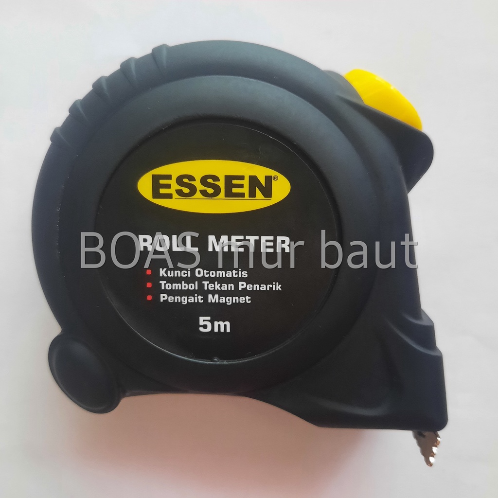 Jual Meteran 5mtr essen meteran roll boasmurbaut | Shopee Indonesia