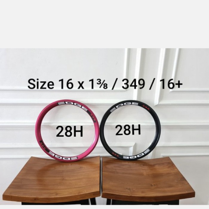 Jual Rims velg edge size 16 plus 16x1 3 per8-349-16 inch lubang ...
