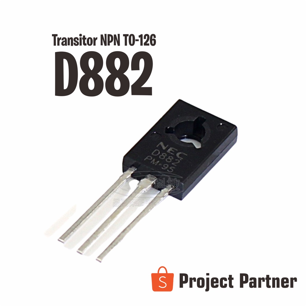 Jual Transistor NPN D882 2SD822 To-126 3A/40V NPN Power Transistor | Shopee Indonesia