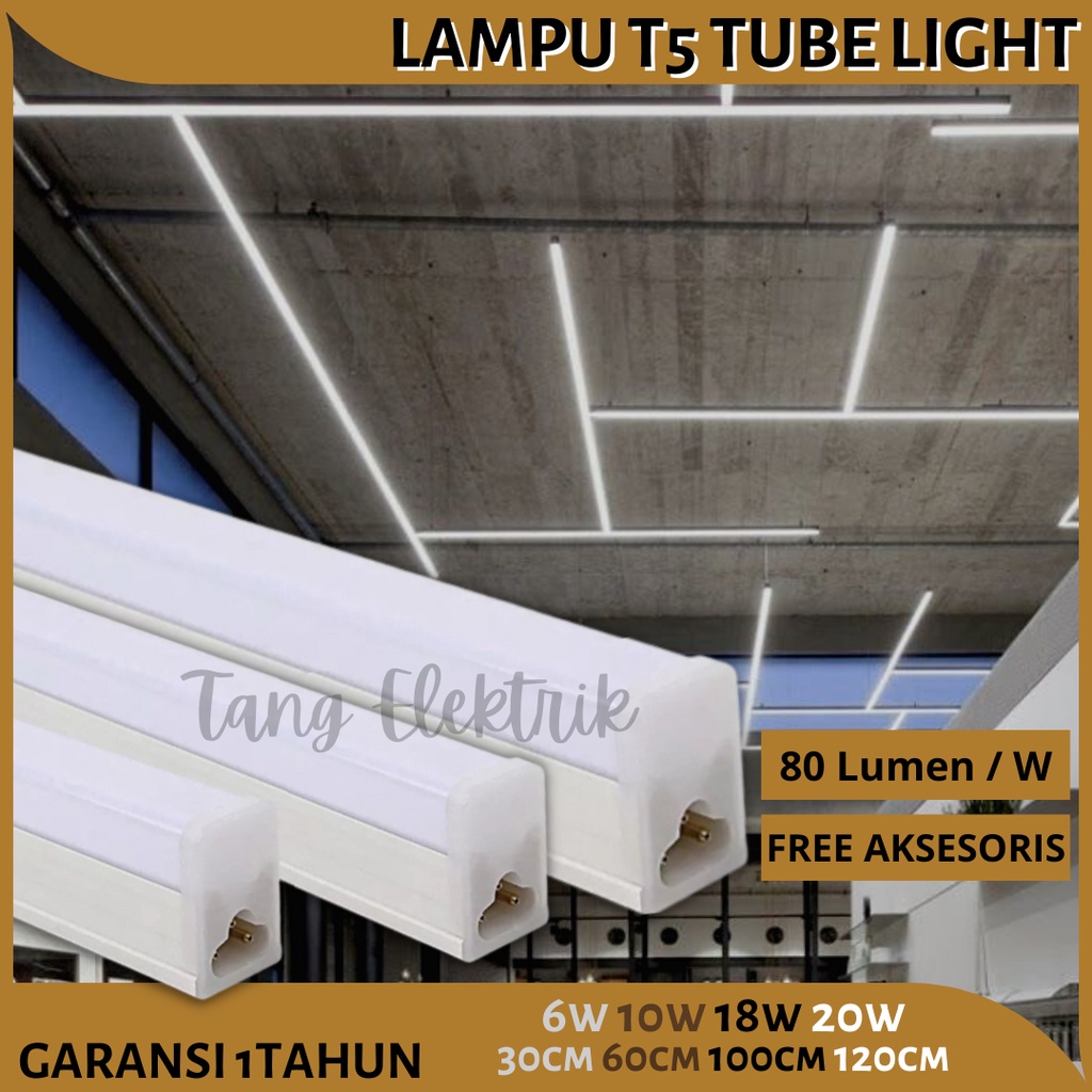 Jual Lampu T5 LED / Lampu TL T5 / Lampu Tubelight T5 Lampu Neon Box ...