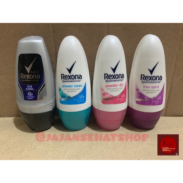 Jual Rexona Deodorant Roll On 45 ml | Shopee Indonesia