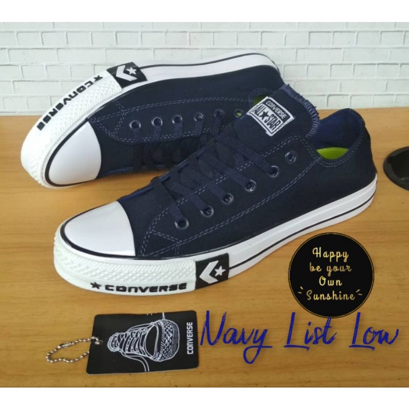 Jual SEPATU SNEAKERS CONVERS PRIA ALL STAR FULL HITAM PUTIH SEPATU ...