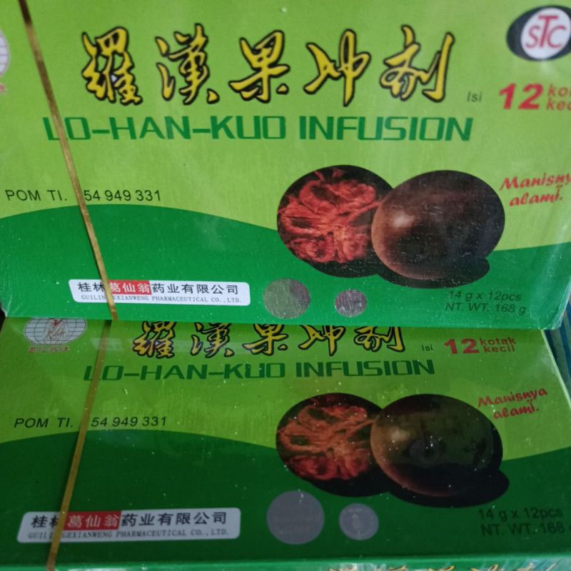 Jual Lo han Kuo infusion ( isi 12kotak kecil) | Shopee Indonesia
