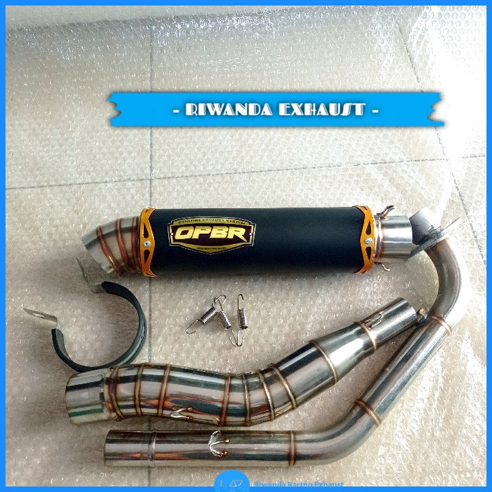Jual Opbr Kingdrag Thailand Racing Exhaust For Honda RS150 v1 v2 Exzos ...