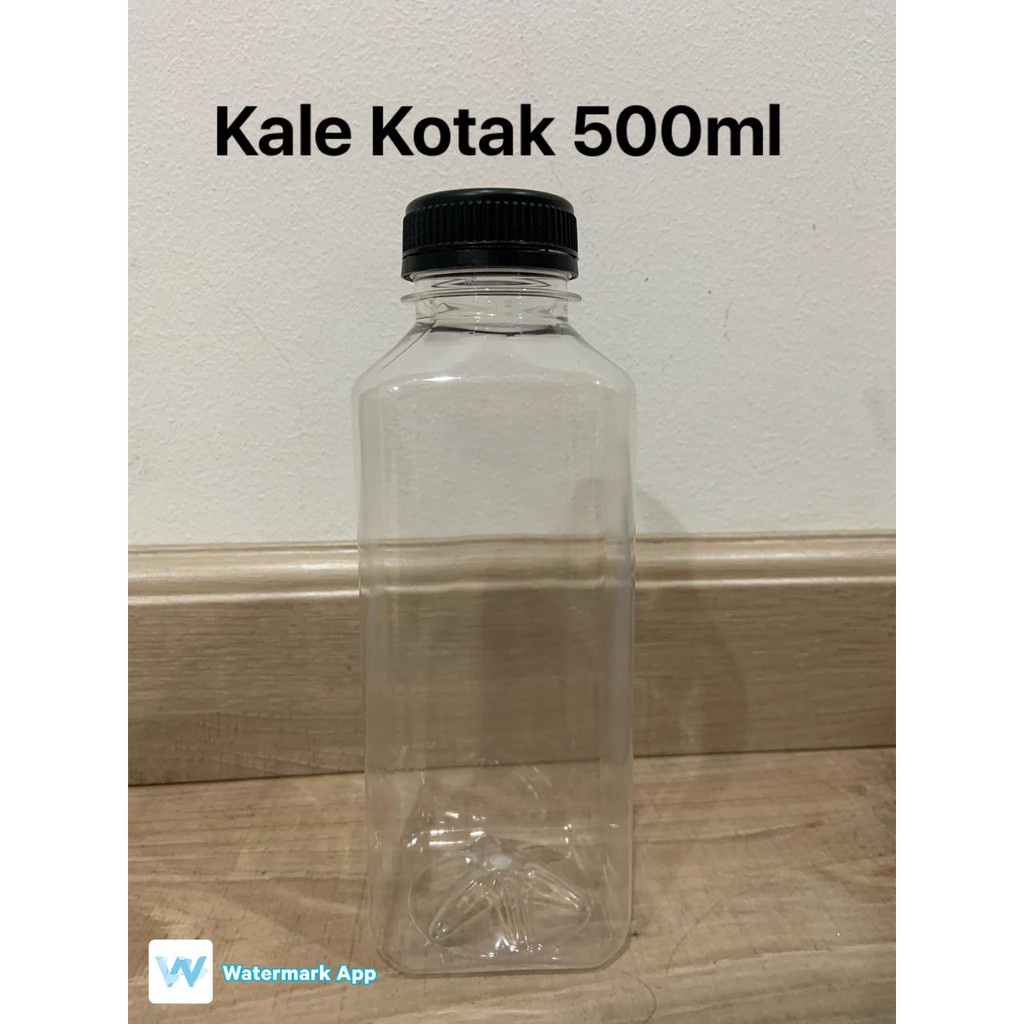 Jual Botol KALE KICK 500 ML TEBAL 37 GRM / botol kopi kick 500 ml kotak ...