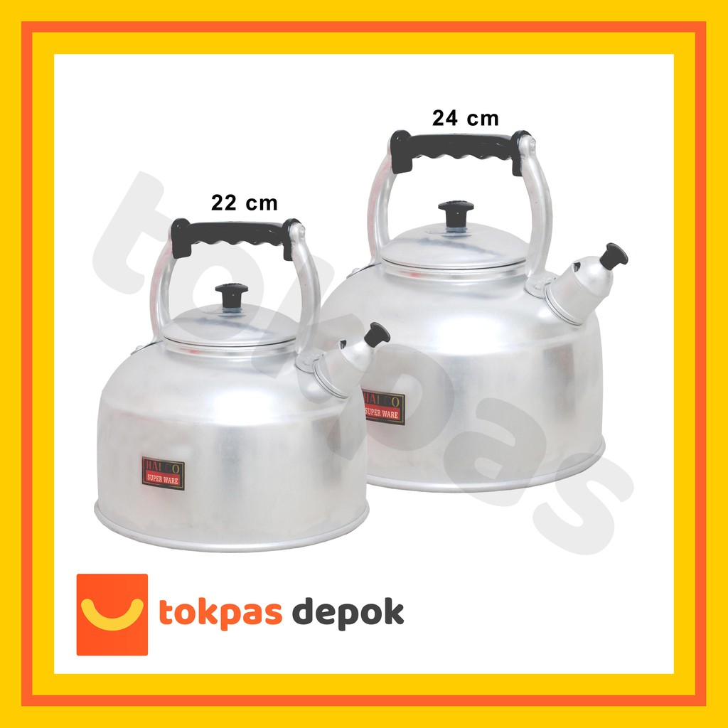 Jual Teko Aluminium Ketel Bunyi Halco B 777 | Shopee Indonesia