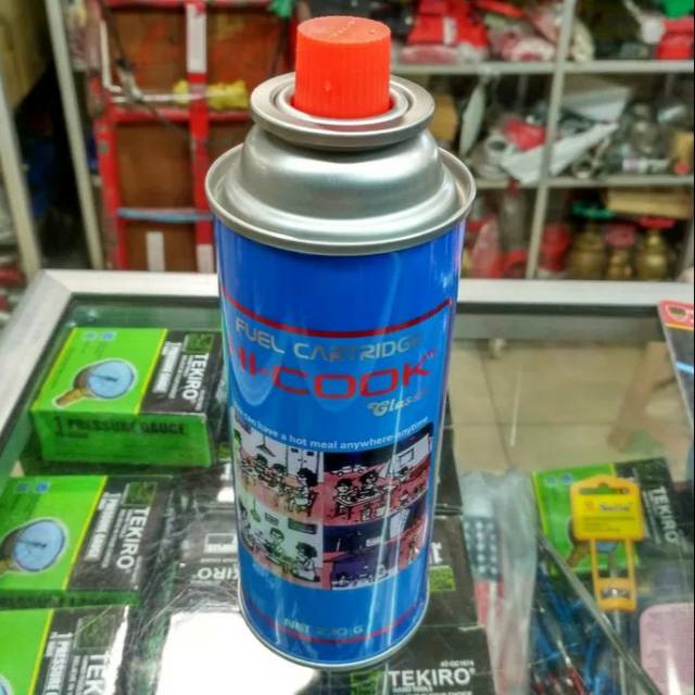 Jual Tabung Gas Mini Hi-Cook Gas Kompor Portable Hicook Original 230 Gr ...
