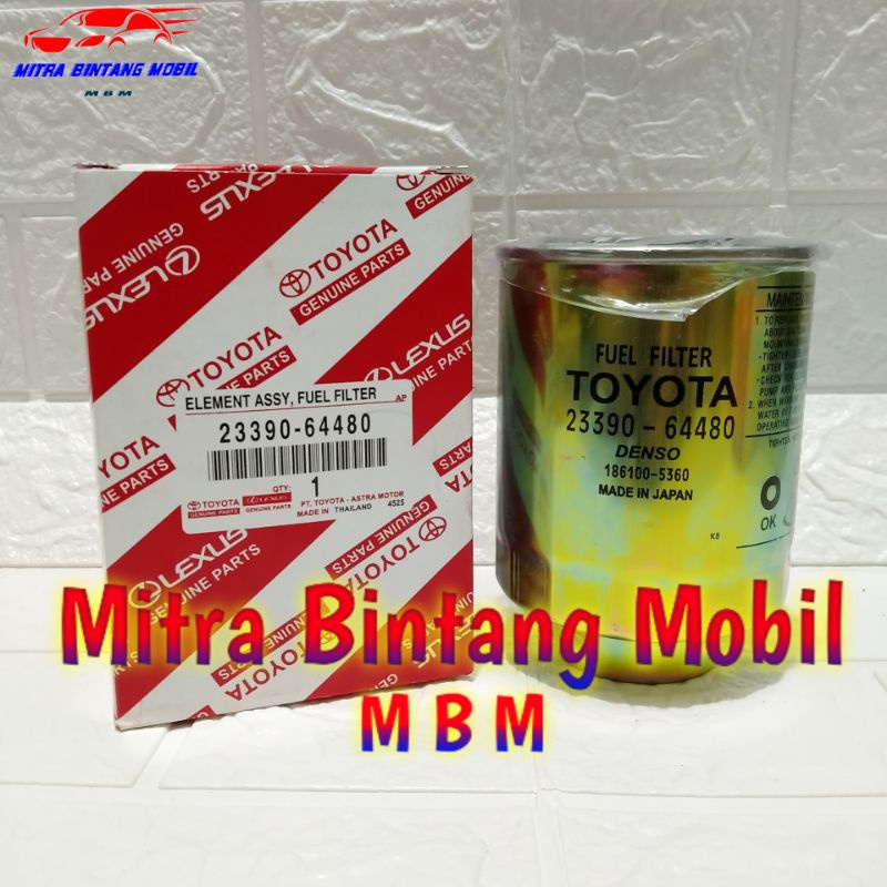 Jual Fuel Filter Saringan Solar Toyota Land Cruiser VX Original ...