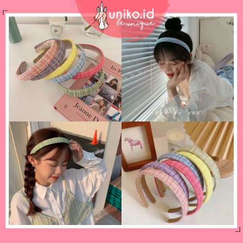 Jual UNIKO.ID - BANDO BANDANA WANITA LEBAR ALA KOREA SPRING CANDY ...