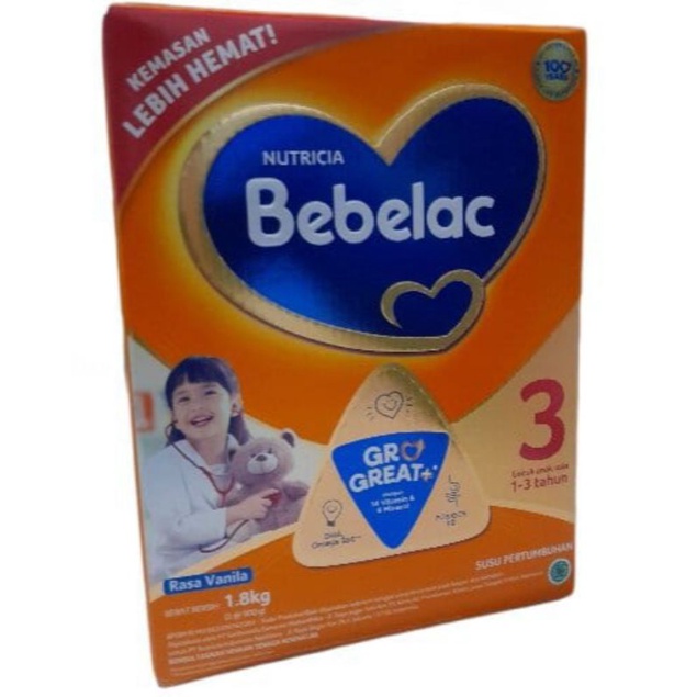Jual Exp 2025 Bebelac 3 Vanila & Madu 1800 gr | Shopee Indonesia