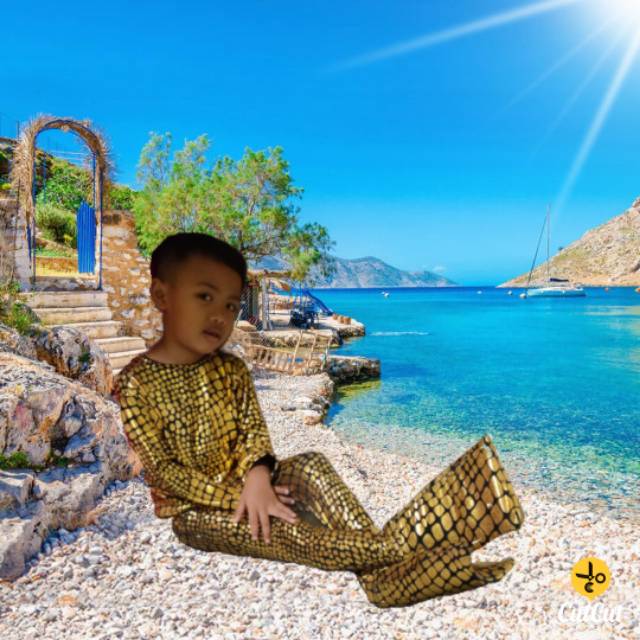Jual Mermaid benji/kostum mermaid.Baju mermaid cowo/ | Shopee Indonesia