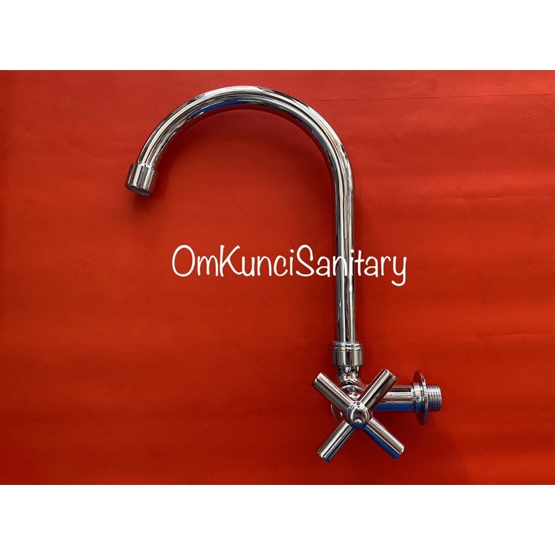 Jual Kran Angsa Soligen Keran Air Cuci Piring Sink Kuningan Soligen ...