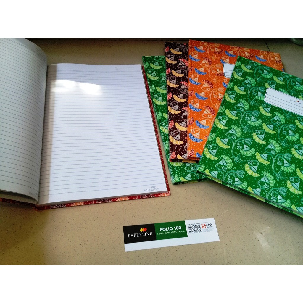 Jual Buku Tulis Hard Cover Folio 100 Lembar - Paperline | Shopee Indonesia
