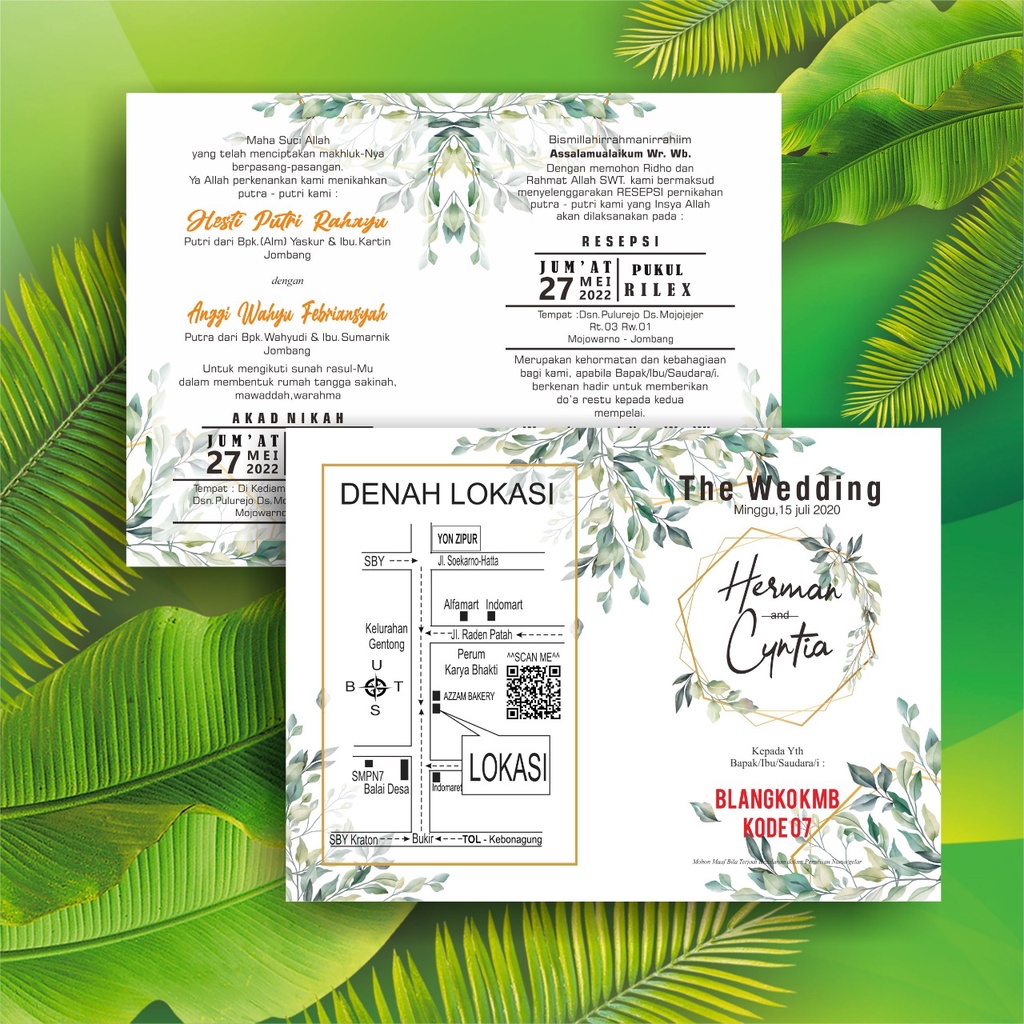 Jual BLANGKO KMB 07 NEW | Shopee Indonesia