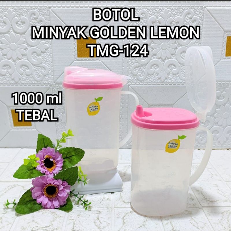 Jual BOTOL MINYAK GOLDEN LEMON 2PCS | Shopee Indonesia
