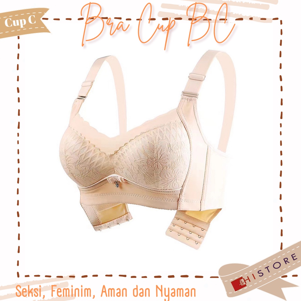 Jual [HI] Bra BH Fashion Wanita Cup 3/4BC Bra wanita Premium BH Busa ...