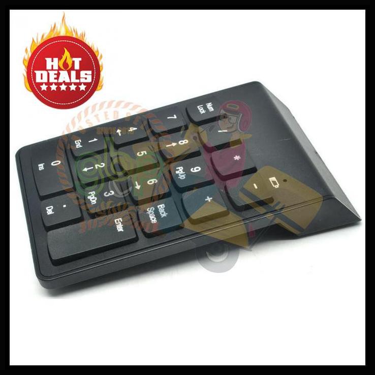 Jual Jn Keypad Numeric Wireless 2.4Ghz 10M Num Lock Pad Keyboard Angka ...