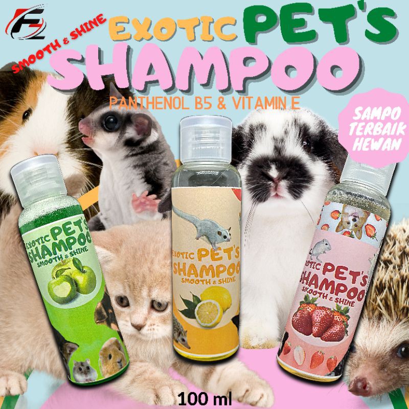 Jual Shampo Hewan Shampoo Kucing Sampo Binatang Peliharaan 100ml ...