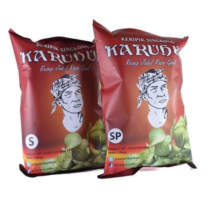 Jual Keripik Singkong Karuhun Cabe Ijo Oleh2 Bandung (130gr) | Shopee ...
