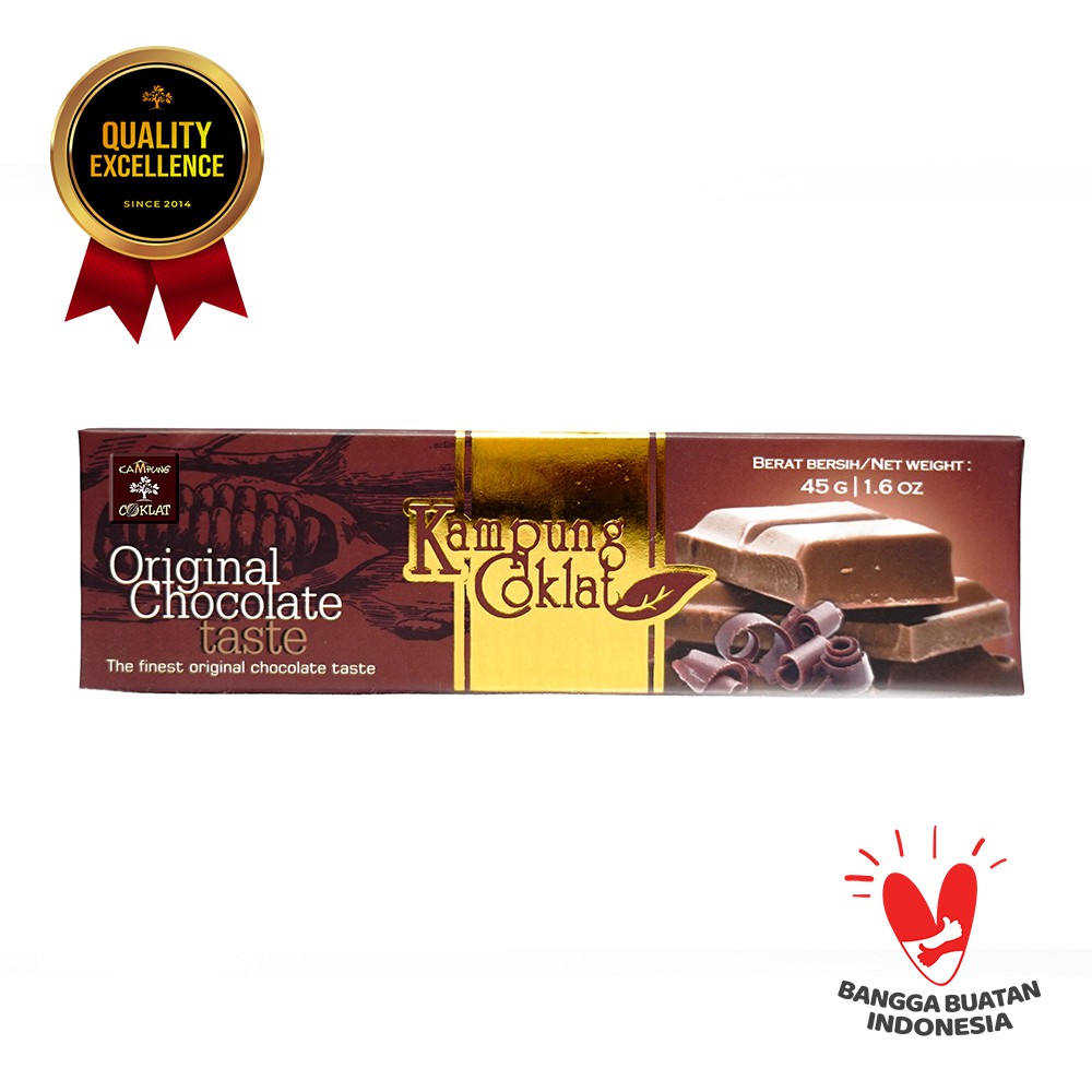 Jual COKLAT BAR 45 GRAM (ALL VARIAN) - KAMPUNG COKLAT | Shopee Indonesia