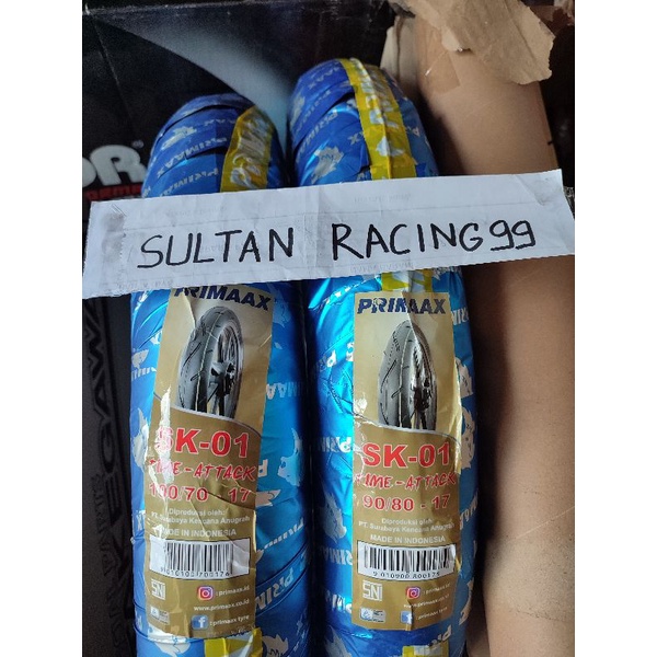 Jual Ban Primax SK 01 Sepasang 90/80-17+100/70-17 SK01 Ring 17 (2 biji ...