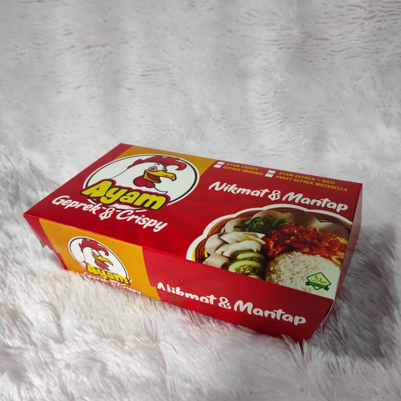 Jual Dus Ayam Geprek Murah | Shopee Indonesia