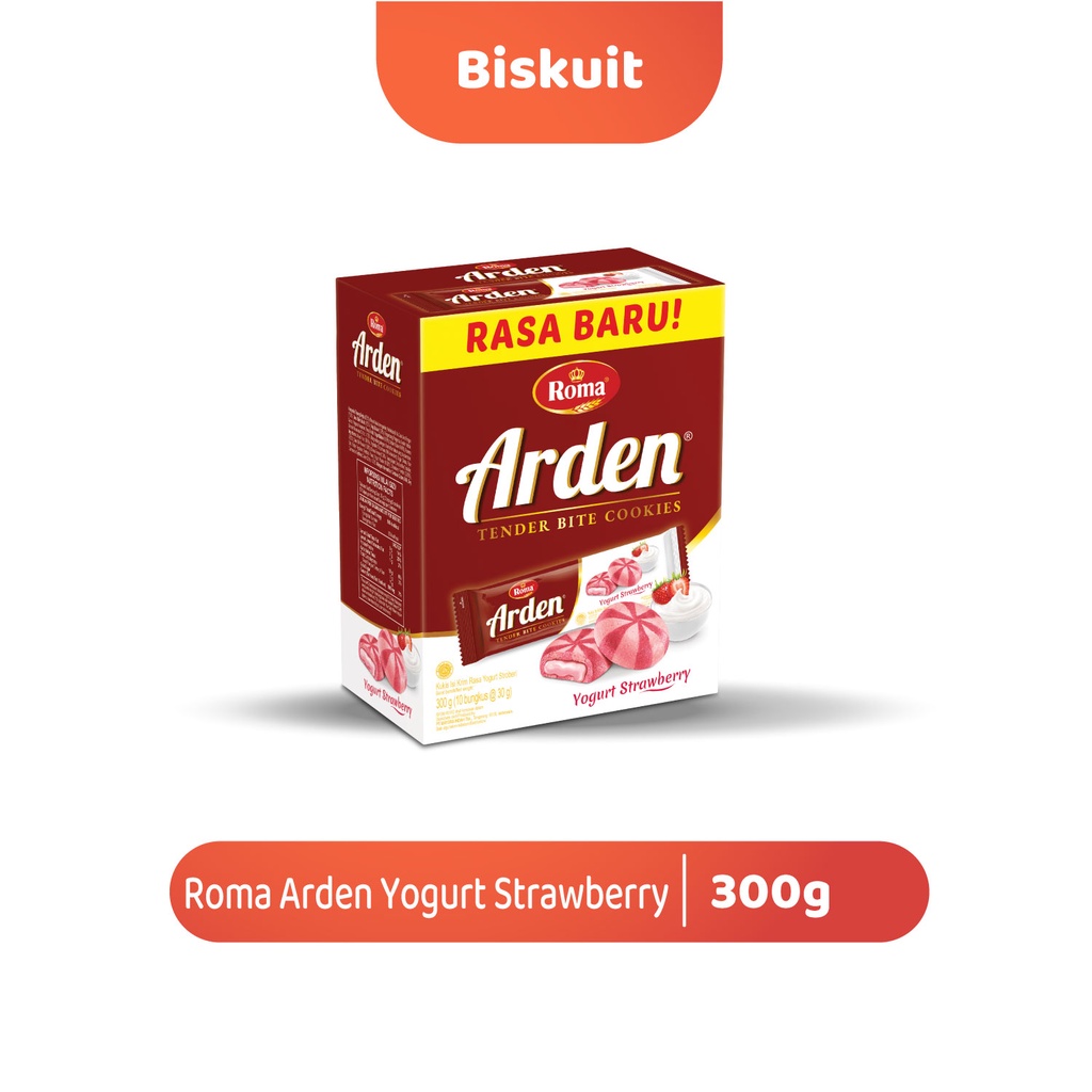 Jual Roma Arden Yogurt Strawberry Box | Shopee Indonesia