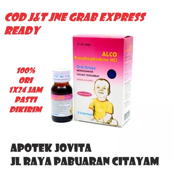 Jual ALCO DROP / OBAT PILEK BAYI 0-2 TAHUN | Shopee Indonesia