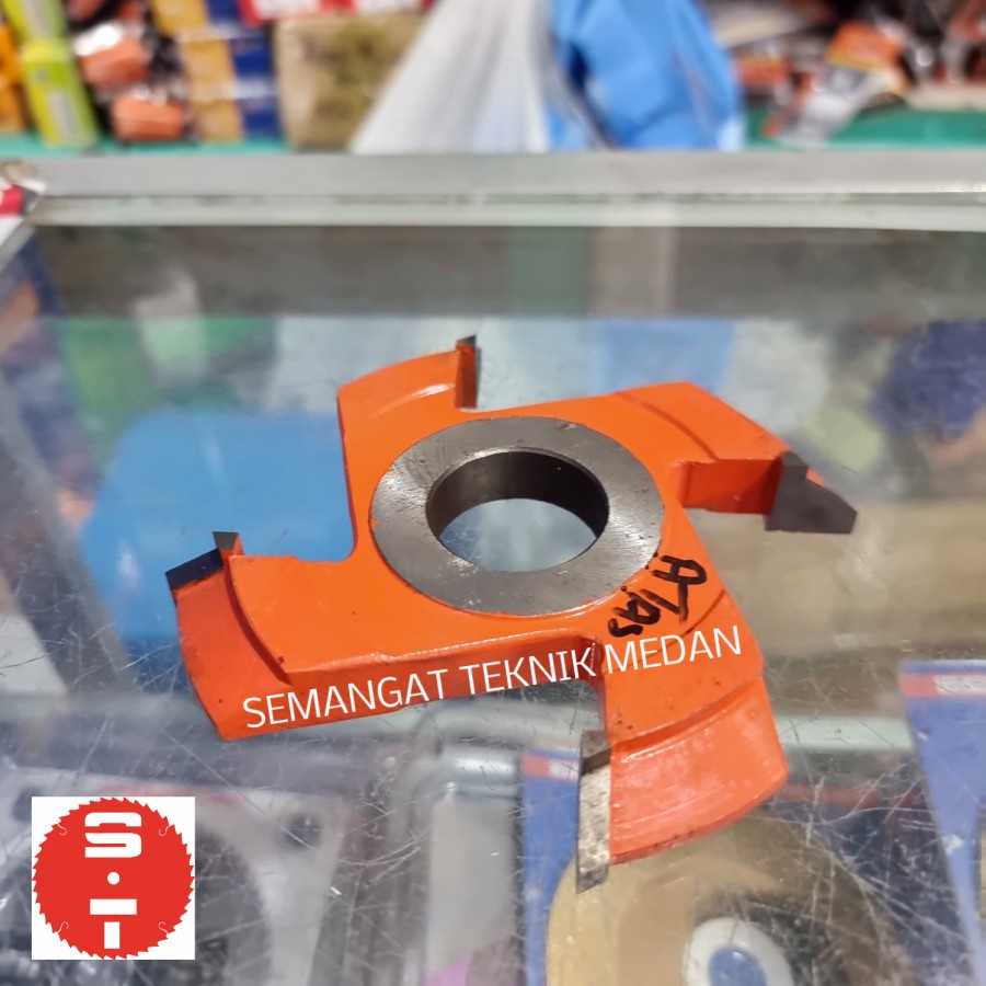 Jual MATA PISAU PROFIL ROUTER DUDUK ALUR BUNGA CHAMFER SPINDLE KAYU ...