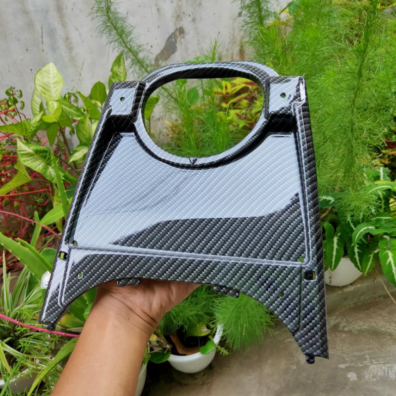 Jual Cover Tangki Tutup Tangki Karbon Beat FI 2012 2015 Bahan Original ...