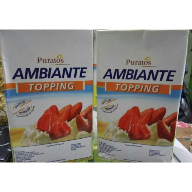 Jual Puratos Ambiante Topping | Shopee Indonesia