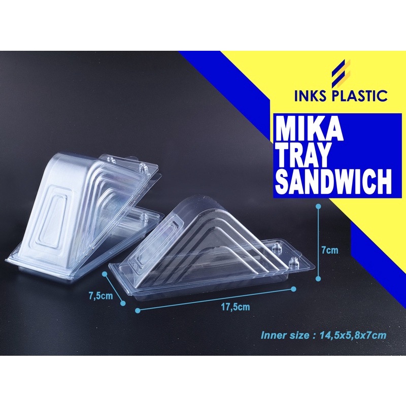 Jual MIKA TRAY SANDWICH ( ISI 50 ) | Shopee Indonesia