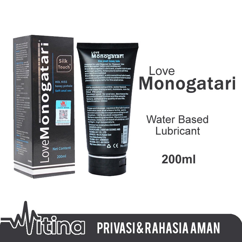 Jual LOVE MONOGATARI PREMIUM LUBRICANT GEL PELUMAS | Shopee Indonesia