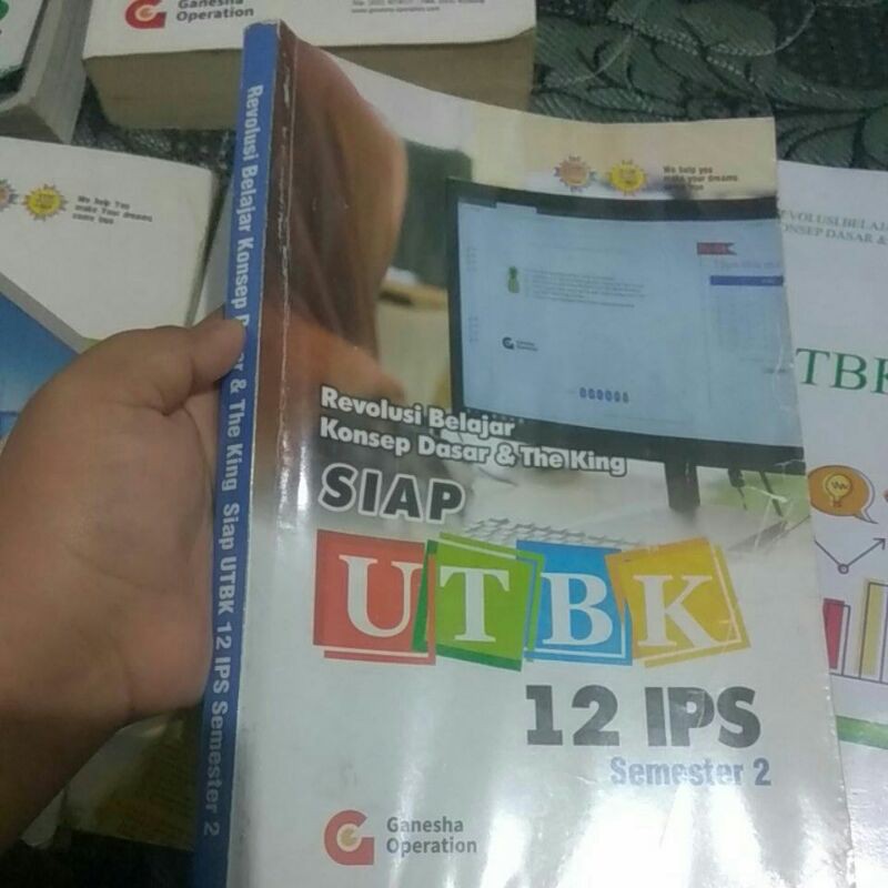 Jual PART 1 SNBP preloved buku Ganesha operation go buku sakti IPA the kingkoding GO 2021 ...