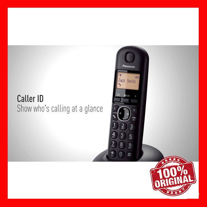 Jual Telepon Kantor Wireless Panasonic KX-TGB110 Original | Shopee ...