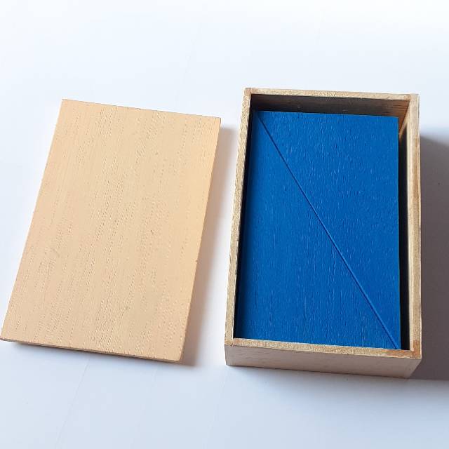 Jual Constructive Triangle Blue | Montessori | Shopee Indonesia