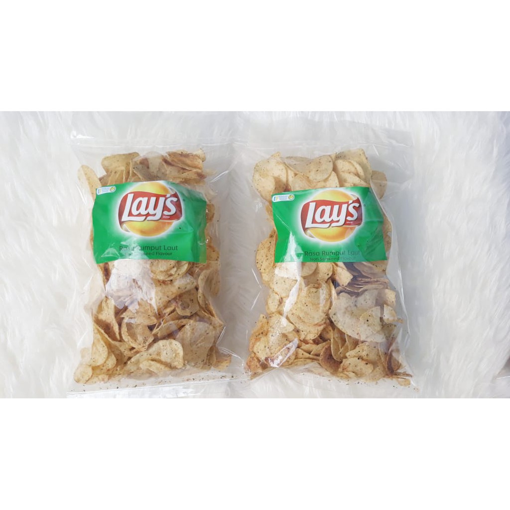 Jual Snack Lays Keripik Kentas Rasa Rumput Laut 250gr | Shopee Indonesia