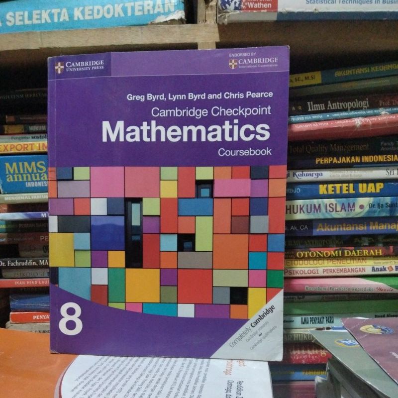 Jual buku Cambridge checkpoint mathematics 8 coursebook | Shopee Indonesia
