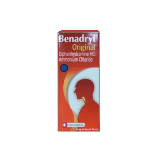 Jual BENADRYL ORIGINAL SYR 50 ML | Shopee Indonesia