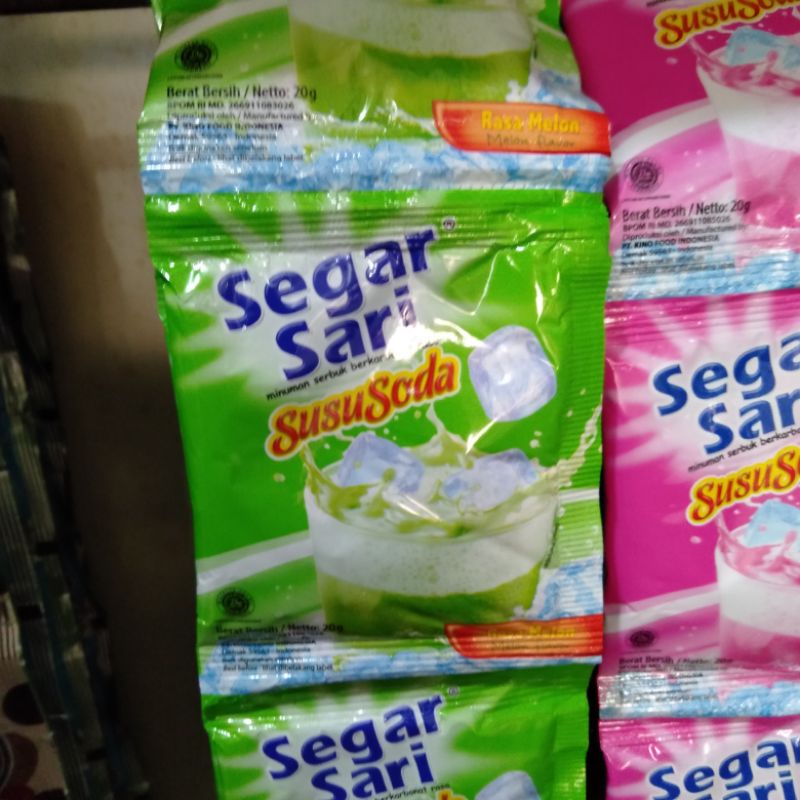 Jual [20 gram x10] segar sari susu soda renteng/renceng | Shopee Indonesia
