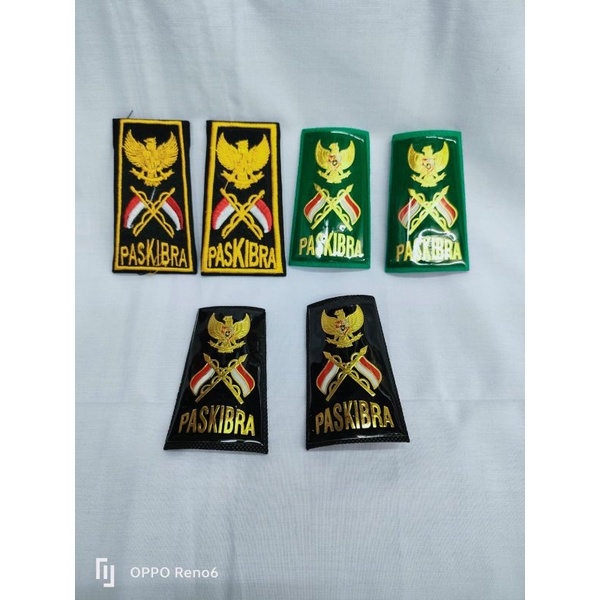 Jual Pangkat Paskibra Mika & Bordir EVOLET Paskibra | Shopee Indonesia