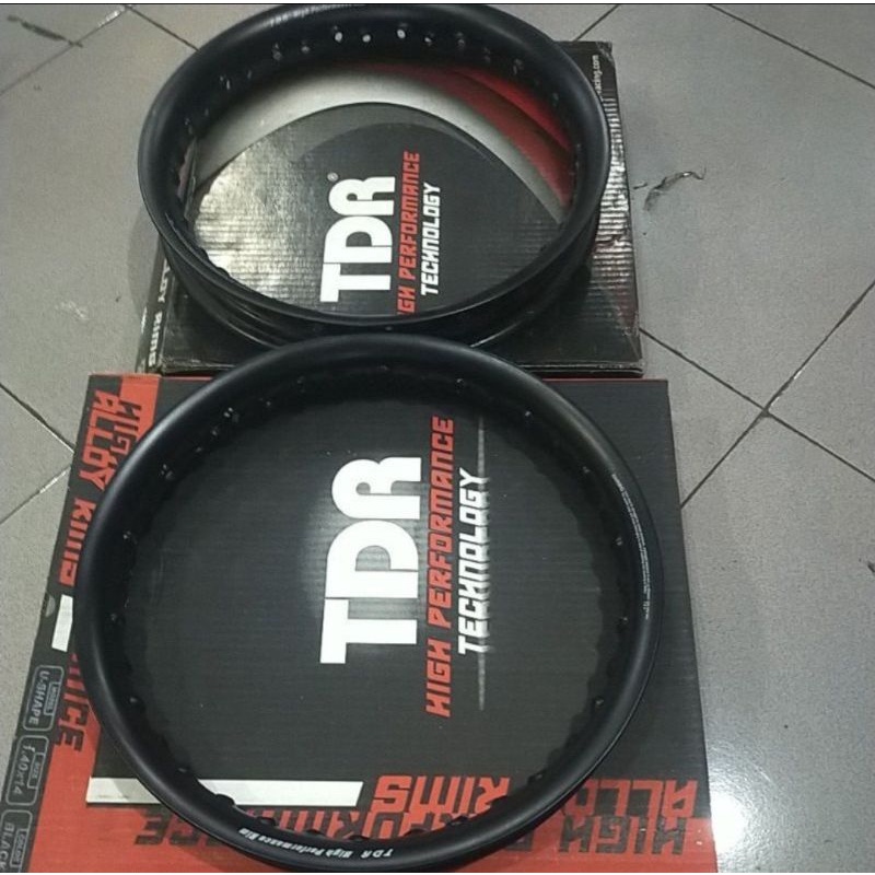 Jual VELG TDR U SHAPE HITAM RING 14/140 14/160 SATU SET (2PCS) | Shopee ...