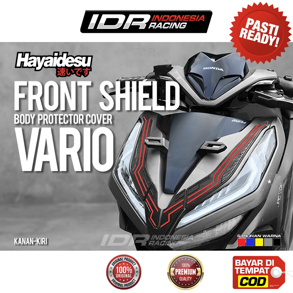 Jual All New Vario Click 125 150 2018 2021 Body Protector Front Shield ...
