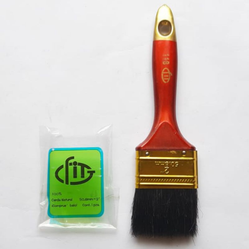 Jual Kuas Tangan / Kuas Cat 1,5"/ KUAS CAT TEMBOK/KUAS TANGAN DINDING ...