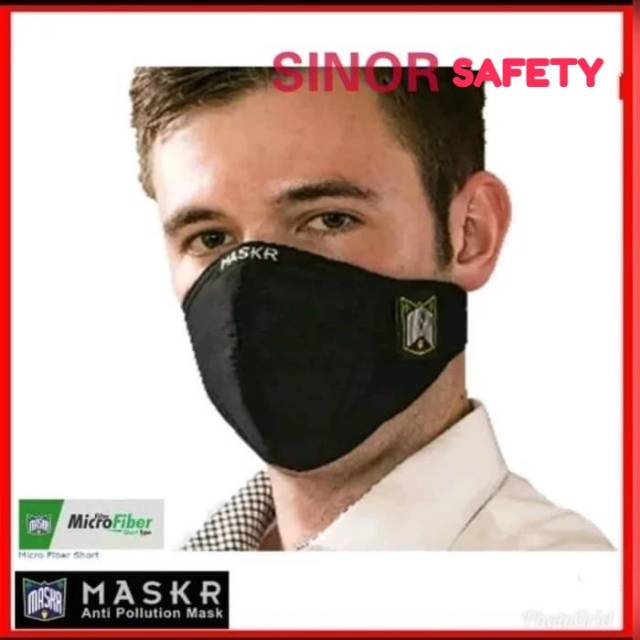 Jual ORIGINAL Masker Micro Fiber MASKR SHORT Pendek Motor Biker No ...