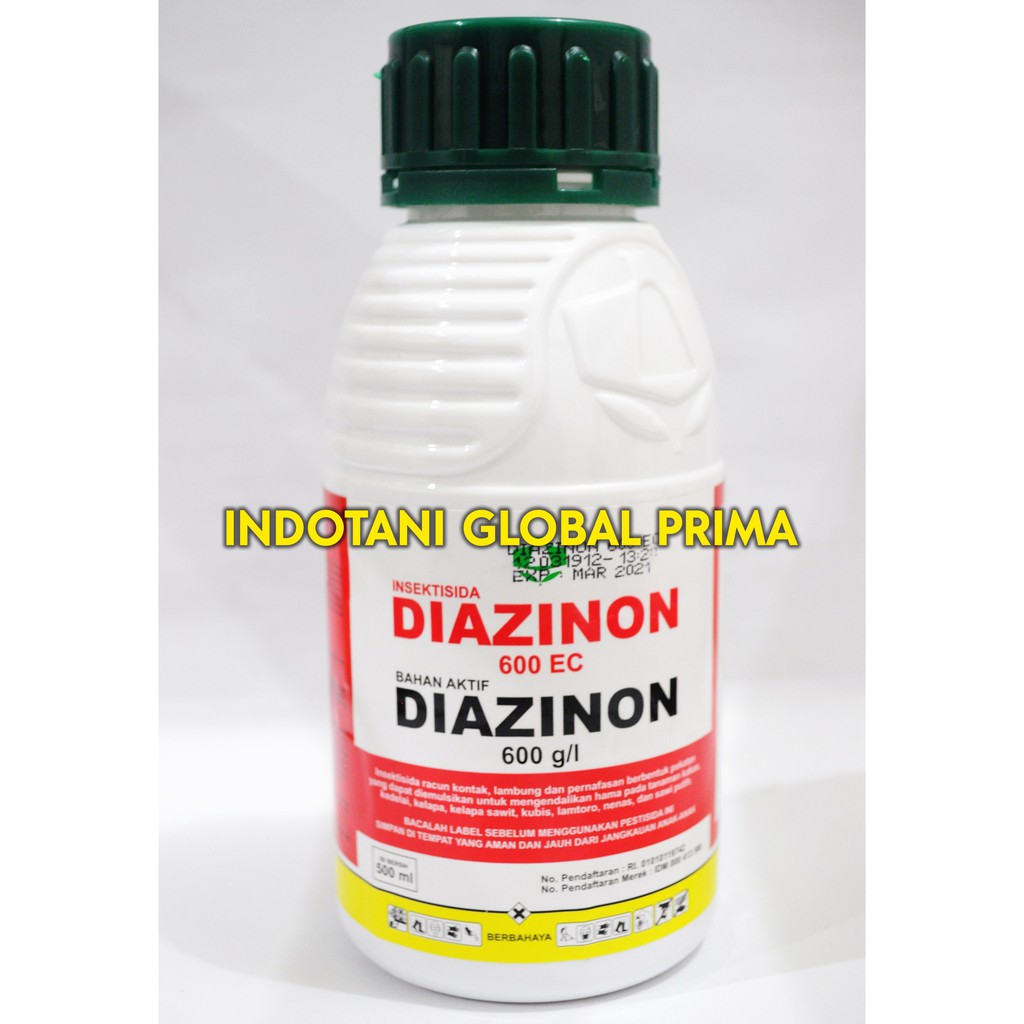 Jual Insektisida DIAZINON 600 EC 500 ml - Petro Kimia | Shopee Indonesia