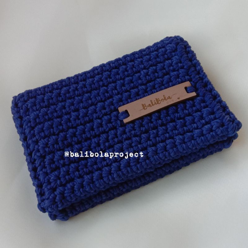 Jual Custom Dompet Kartu Rajut (Crochet Card Wallet) | Shopee Indonesia