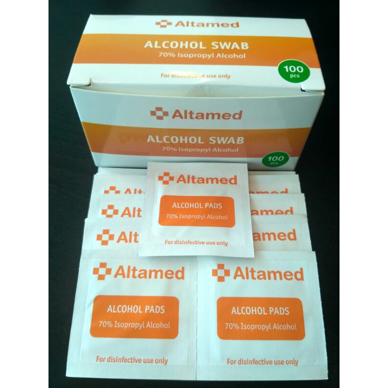 Jual Alkohol Swab Altamed/Altamed Alkohol Swab | Shopee Indonesia